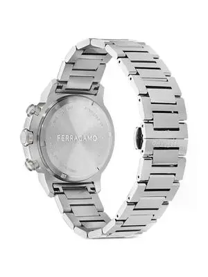 FERRAGAMO Sport Chrono 44mm Watch - Black