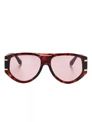 Dolce & Gabbana Pilot Frame Sunglasses - Red