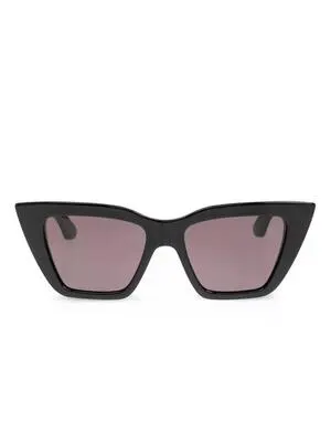 Alexander McQueen Cat-eye Frame Sunglasses - Black
