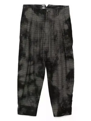 CALMLENCE Triple Pleated Tapered Trousers