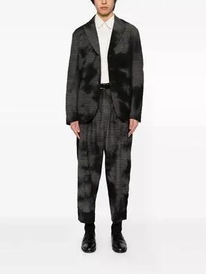 CALMLENCE Triple Pleated Tapered Trousers