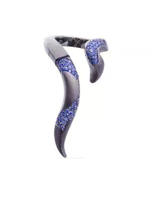 GAELLE KHOURI Le Mouvant Sculpted Ring - Silver