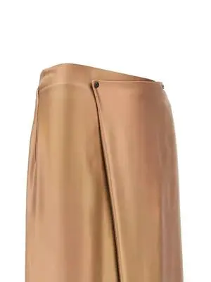 Giorgio Armani Wrapped Maxi Skirt