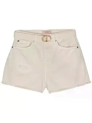 Twinset Buckled Shorts For Women