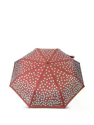 Moschino Polka Dot Umbrella - Brown