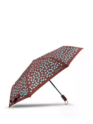 Moschino Polka Dot Umbrella - Brown