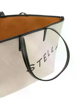 Stella McCartney Logo-print Cotton Tote Bag