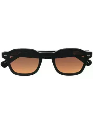PETER AND MAY Square-frame Tinted Sunglasses - Black