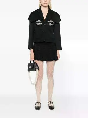 Simone Rocha Crystal-embellished Jacket