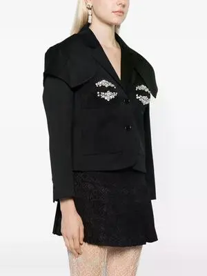 Simone Rocha Crystal-embellished Jacket
