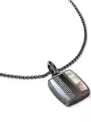 John Hardy Carved-chain Necklace - Silver