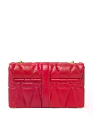 Versace Kleio Quilted Mini Bag - Red