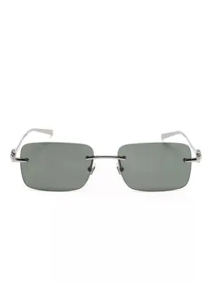 Gucci Gg1703s Rimless Sunglasses - Silver