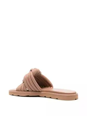 GIANVITO ROSSI Ottavia Leather Slides