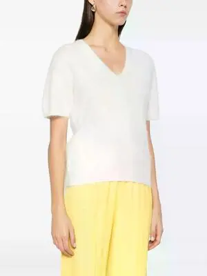 LISA YANG Lovisa Knitted Top - Neutrals