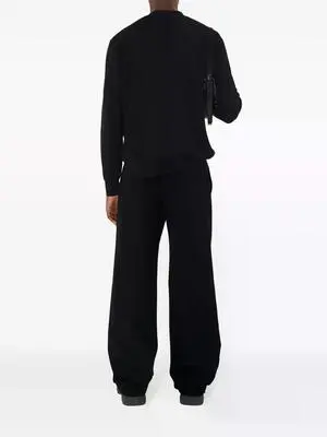 Burberry Seam-detail Wool Cardigan