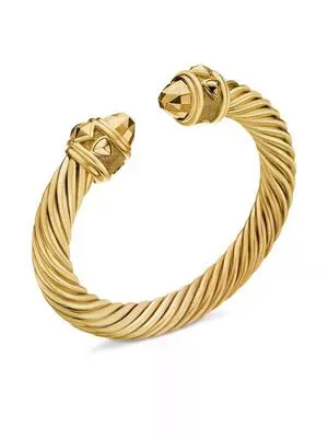David Yurman 18kt Yellow Cablespira Bracelet