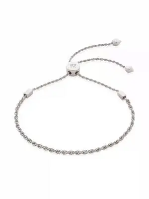 Monica Vinader Corda Fine Chain Friendship Bracelet - Silver