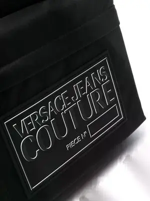 Versace Logo-patch Backpack
