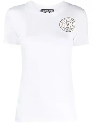 Versace Logo-print T-shirt - White