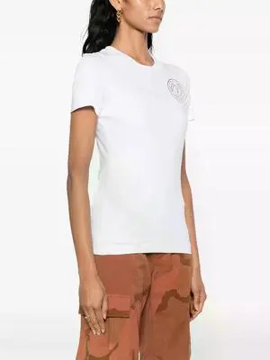 Versace Logo-print T-shirt - White