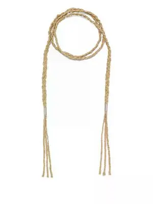 Dsquared2 Raffia Belt