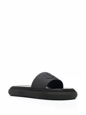Moncler Logo-embossed Slide Sandals