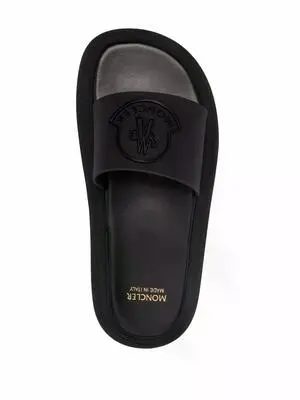 Moncler Logo-embossed Slide Sandals
