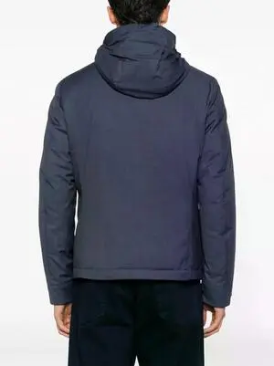 MOORER Albini-pum Padded Hooded Jacket - Blue