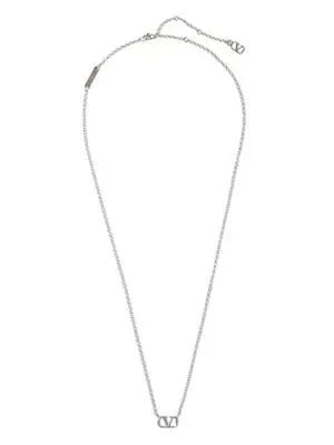 Valentino Garavani Logo Necklaces For Men