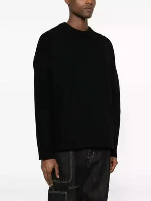 JIL SANDER Side-slit Wool Jumper