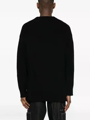 JIL SANDER Side-slit Wool Jumper