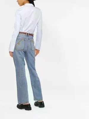 Tory Burch Straight-leg Denim Jeans