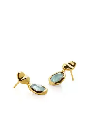 Monica Vinader Odyssey Aquamarine Vermeil Earrings