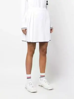Thom Browne 4-bar Pleated Mini Skirt