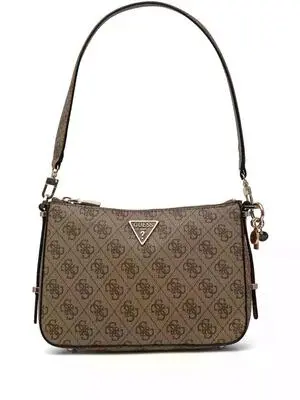 Guess Logo Jacquard Shoulder Bag