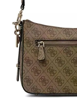 Guess Logo Jacquard Shoulder Bag