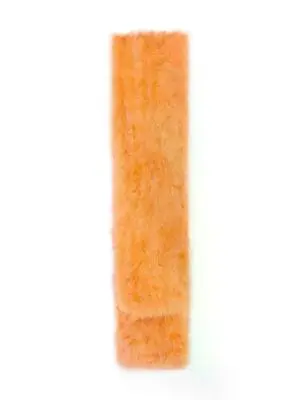 YVES SALOMON Feather Shawl - Orange