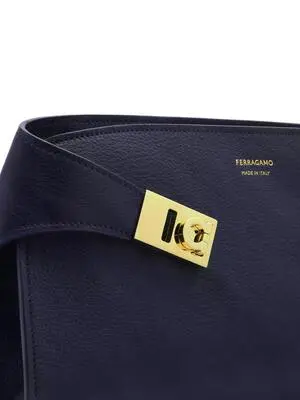 FERRAGAMO Mini Hug Crossbody Bag - Blue