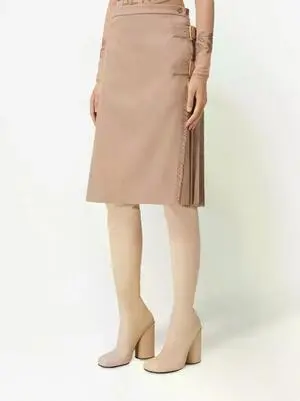Burberry Pleated Panelled Kilt