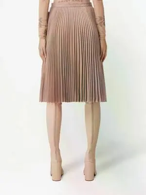 Burberry Pleated Panelled Kilt