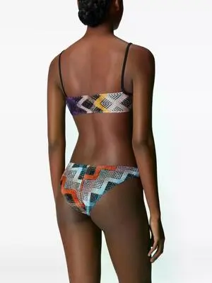 Missoni Zigzag-pattern Bikini