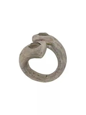 PARTS OF FOUR Twisted Druid Open Ring - Silver