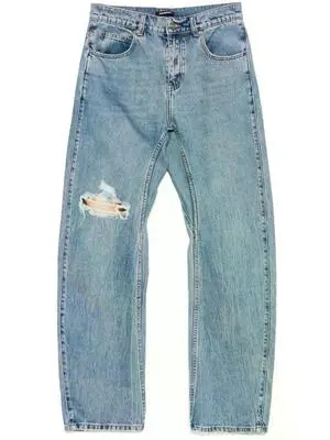 GROUND ZERO Graphic Print Jeans