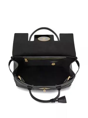 Mulberry Bayswater Front-flap Closure Tote Bag - Black