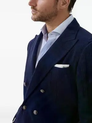 Brunello Cucinelli Corduroy Blazer - Blue