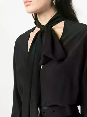 Givenchy Silk Pussy-bow Blouse