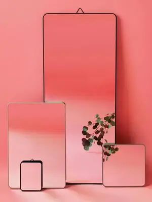 SCHÖNBUCH Extra Small View Wooden Wall Mirror