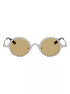 Emporio Armani Round-frame Sunglasses - Silver