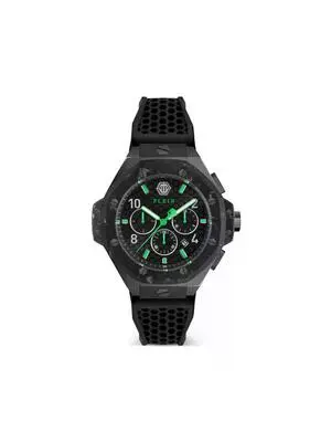 Philipp Plein Chrono Royal 46mm Watch - Black